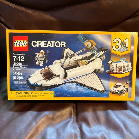 Lego | Toys | Lego Creator Space Shuttle Explorer 366 Building Kit 285 ...